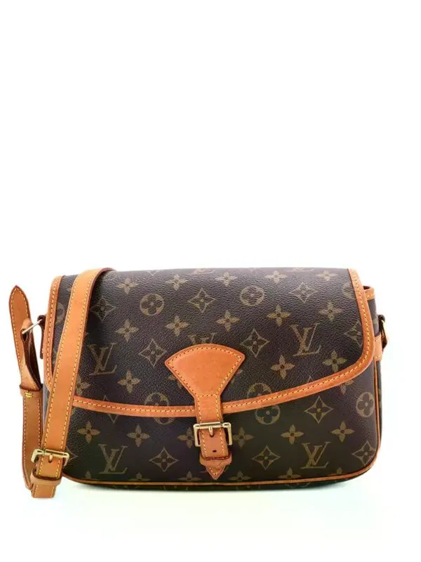 LOUIS VUITTON Sologne Handbag Monogram Canvas Cross Body Bag