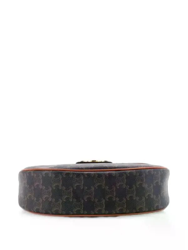 Celine Ava Triomphe Bag Triomphe Coated Canvas Shoulder Bag