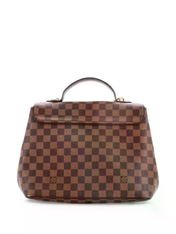LOUIS VUITTON Bergamo Damier Mm Satchel - Brown