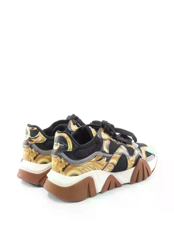 Versace Squalo Baroque-print Sneakers