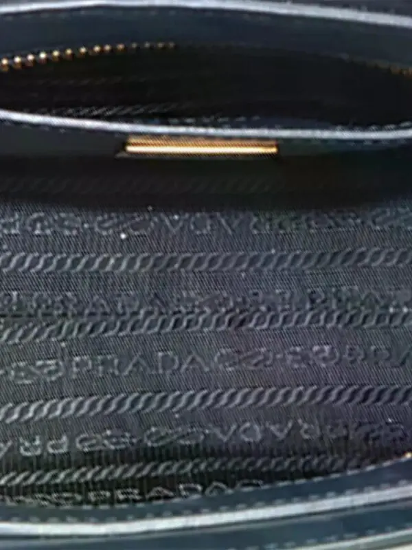 Prada 2010-2026 Mini Saffiano Lux Tote Satchel