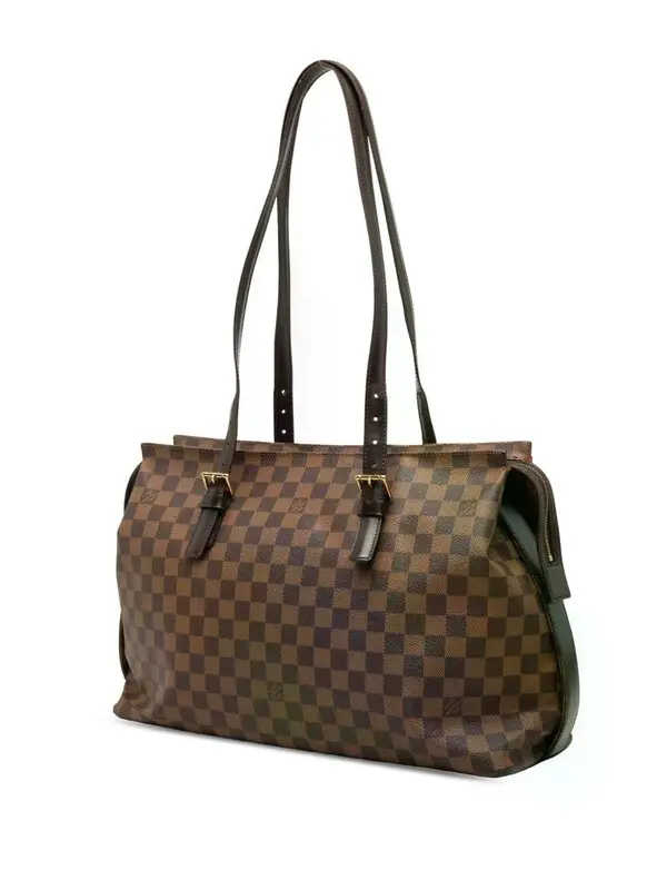 LOUIS VUITTON 1998 Damier Ebene Chelsea Shoulder Bag
