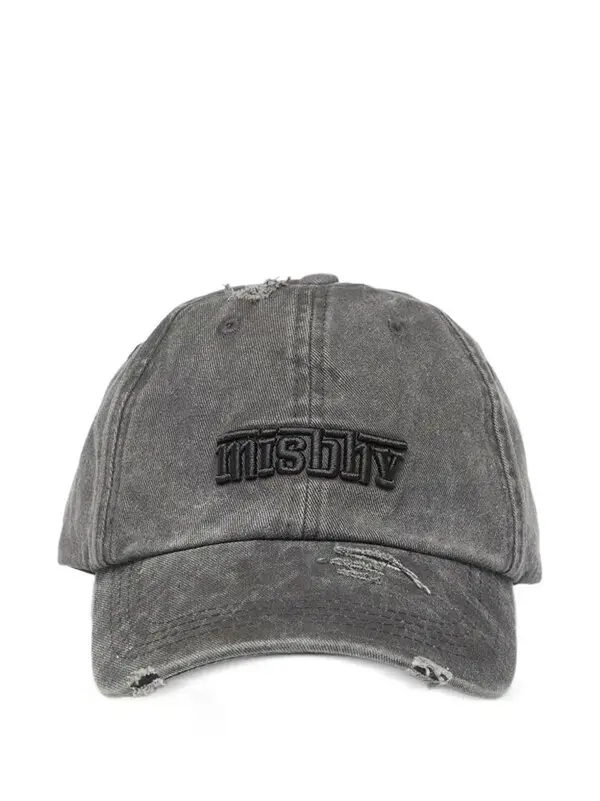 MISBHV Dead Logo-embroidered Cap - Grey