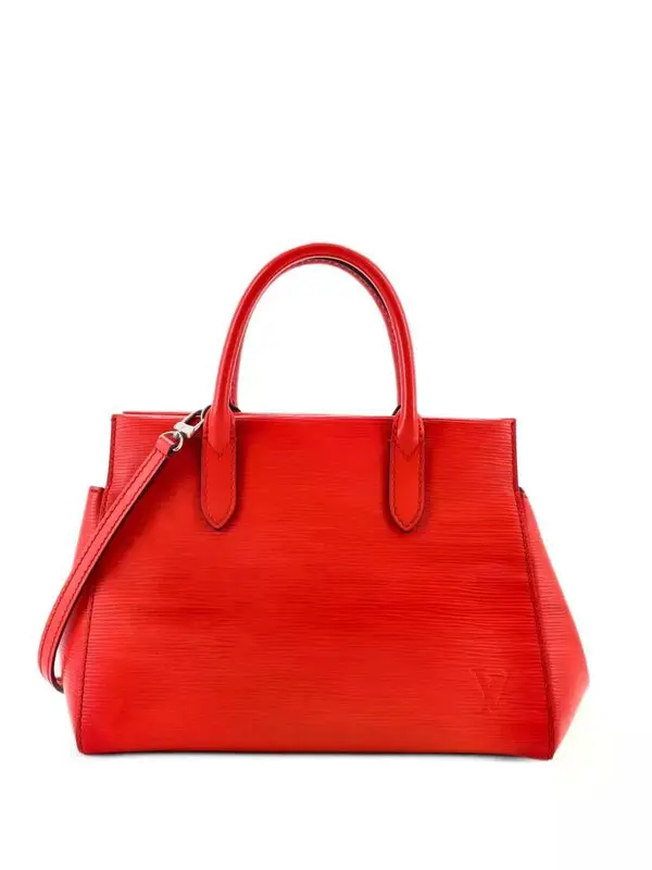 LOUIS VUITTON Marly Handbag Epi Leather Bb Satchel - Red
