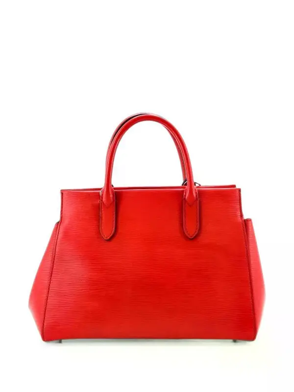 LOUIS VUITTON Marly Handbag Epi Leather Bb Satchel - Red