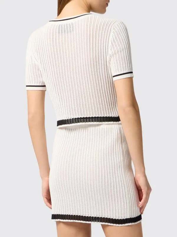 Philipp Plein Short Sleeved Knit Top