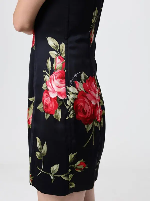 Dolce & Gabbana Floral Print Sheath Dress