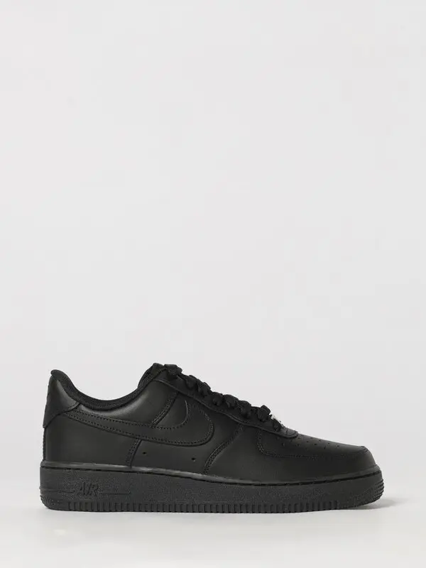 Nike Force 1 '07 Leather Sneakers - Black