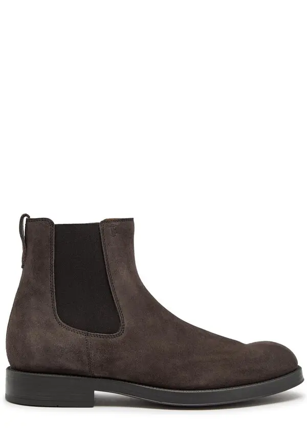 TOD'S Suede Chelsea Boots