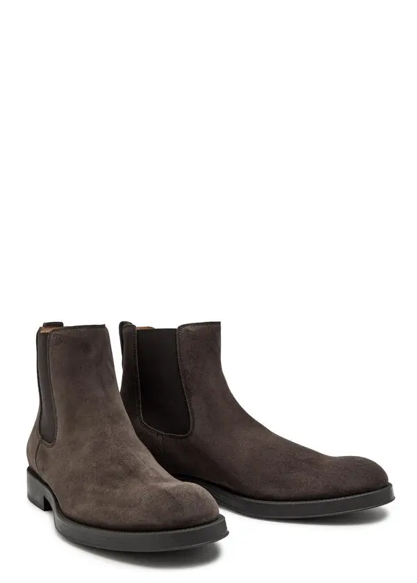 TOD'S Suede Chelsea Boots