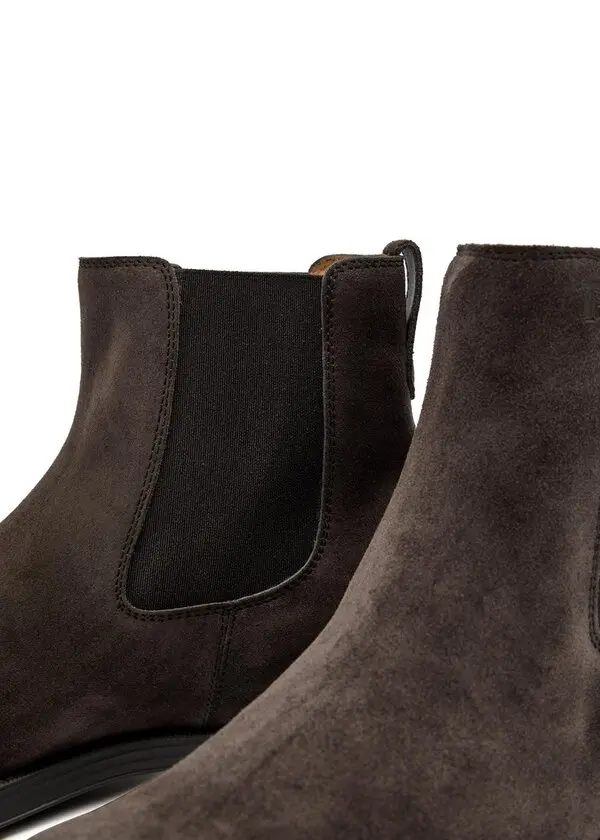TOD'S Suede Chelsea Boots