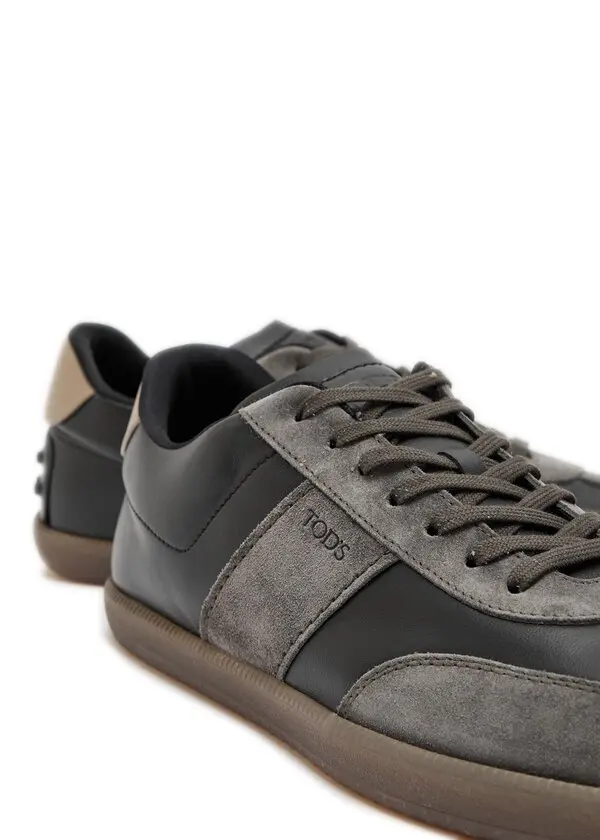 TOD'S Panelled Leather Sneakers