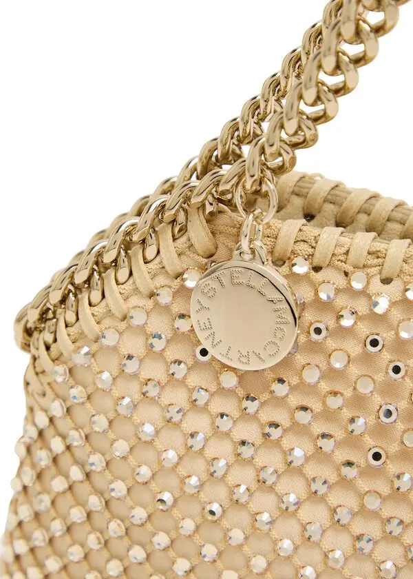 Stella McCartney Falabella Mini Crystal-embellished Shoulder Bag