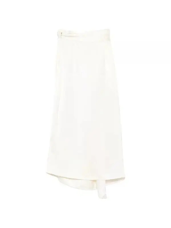RÓHE Twist-detail Wrap Asymmetric Skirt