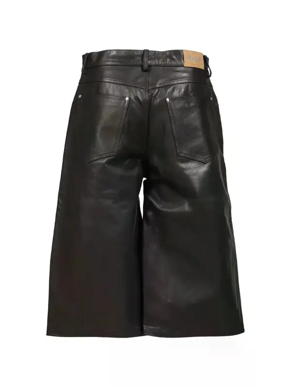 AWGE Baggy Leather Shorts