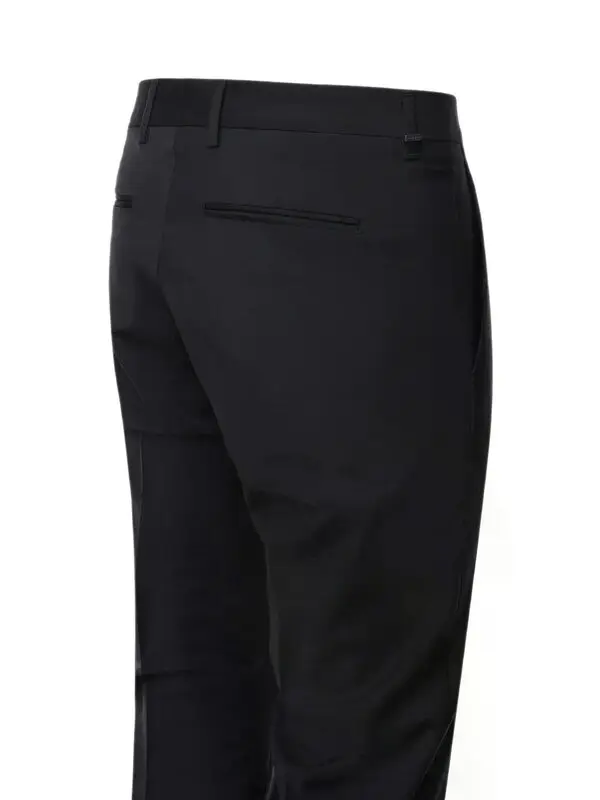 BE ABLE Pressed-crease Tailored Trousers
