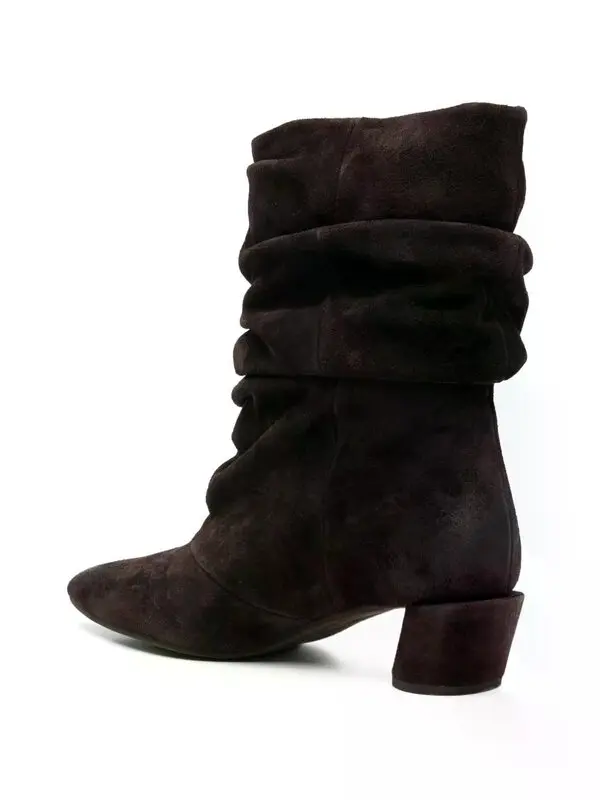 LISKA Slouchy Pointed-toe Boots