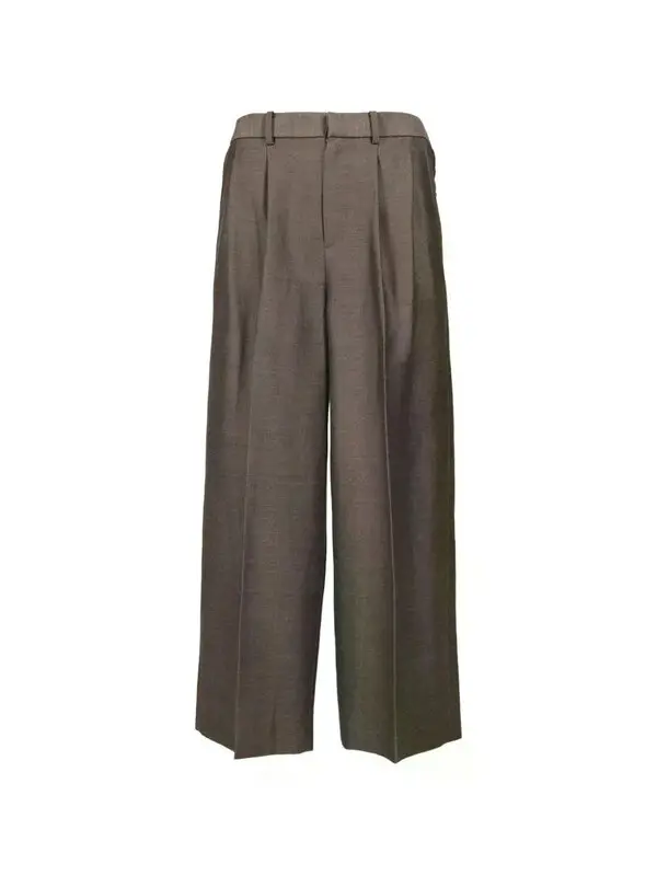 TAAKK Pleated Wide-leg Trousers