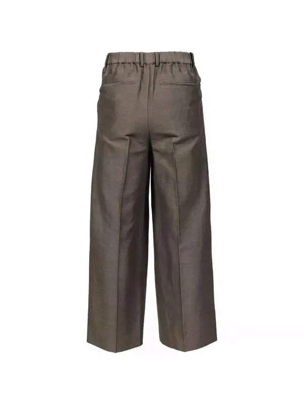 TAAKK Pleated Wide-leg Trousers
