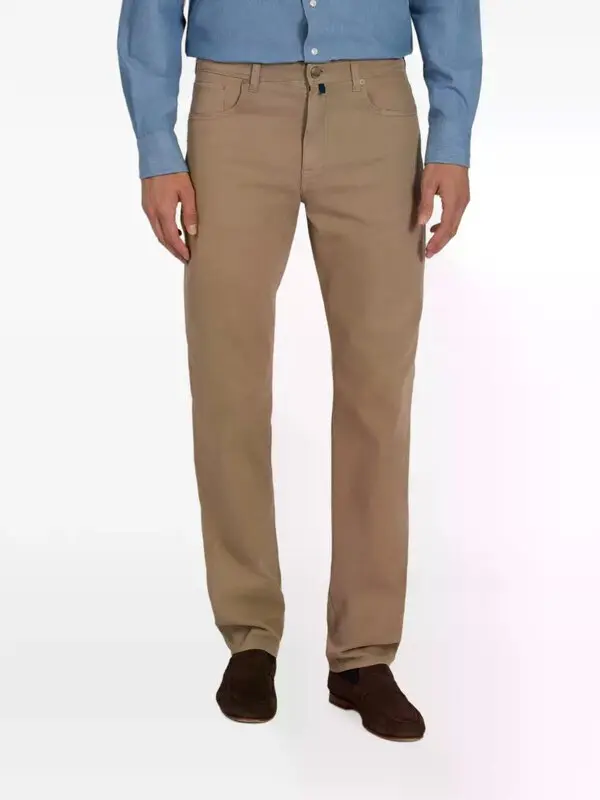 SLOWEAR Incotex Blue Division Straight-leg Trousers