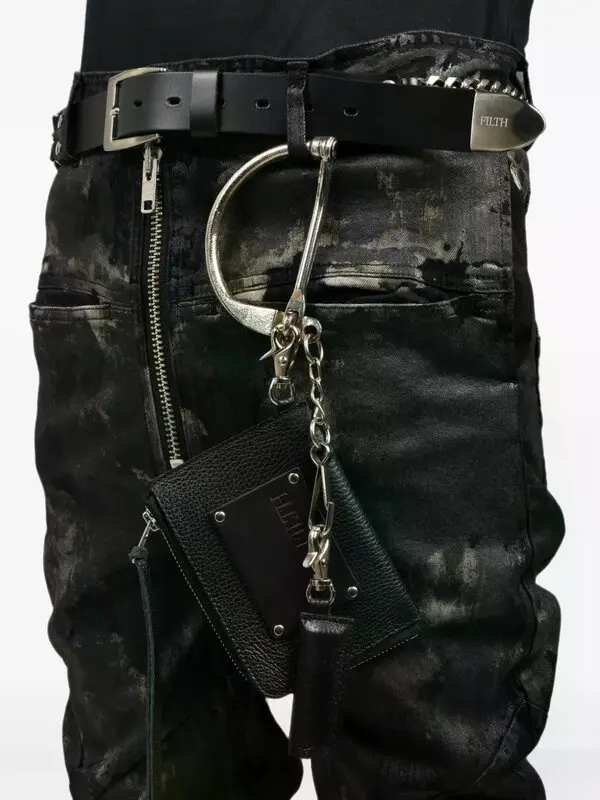 FILTH Chain-link Carabiner Cardholder