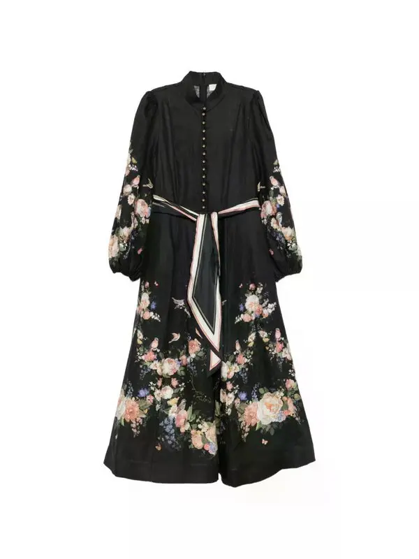 Zimmermann Valiant Button-up Maxi Dress