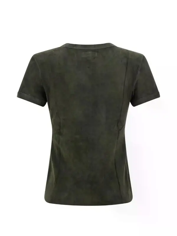 Stouls Suede-finish T-shirt