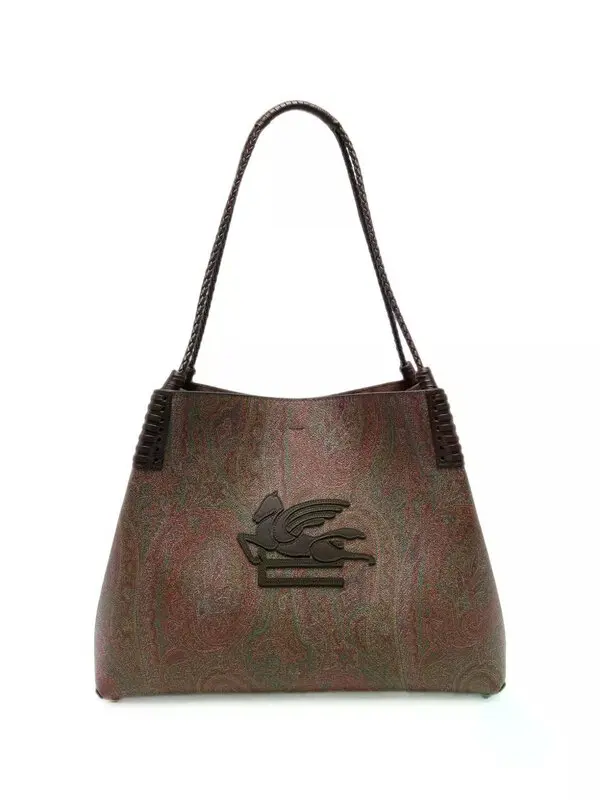 Etro Large Arnica Libra Tote Bag - Brown