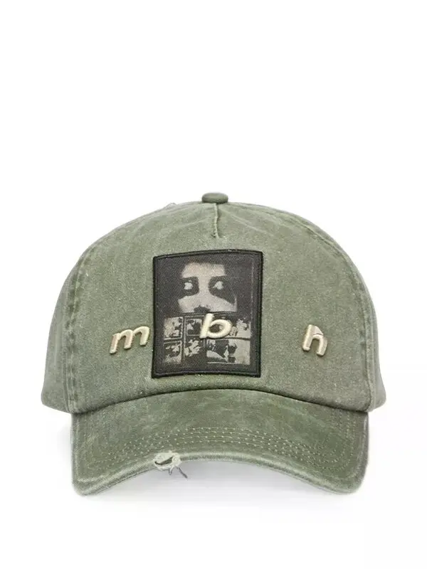 MISBHV Distressed Graphic-patch Cap