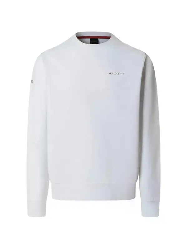 HACKETT LONDON Logo-print Crew-neck Sweatshirt