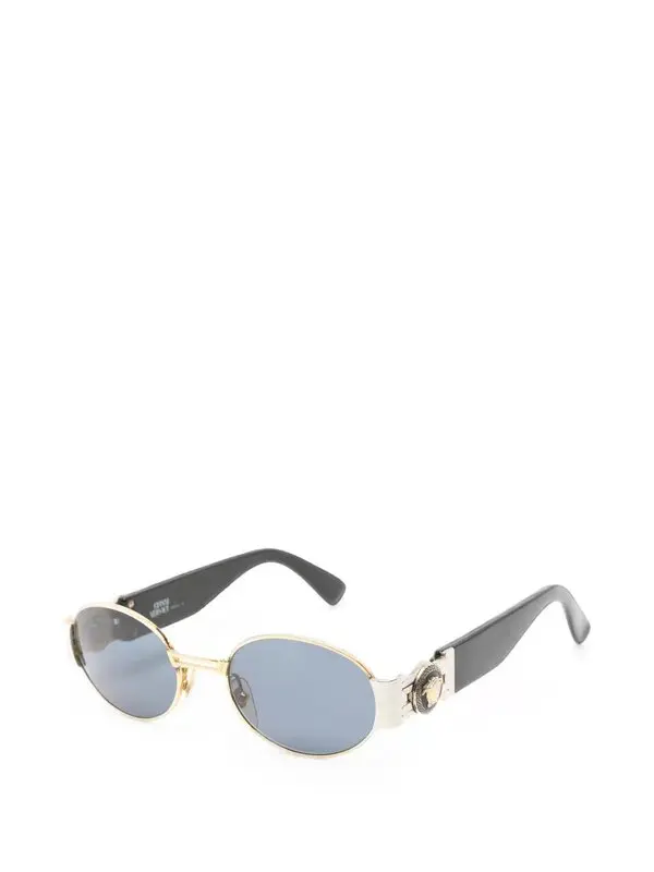 Versace Medusa Head Oval-frame Sunglasses