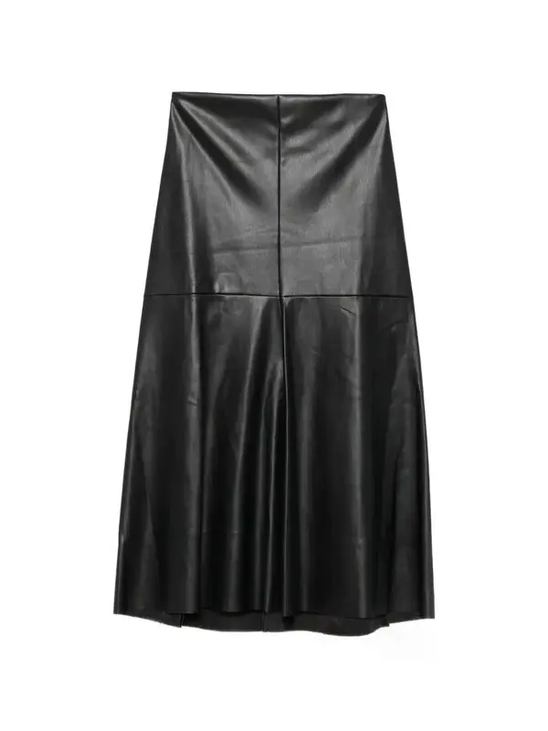 NUDE Panel Flared Midi Skirt