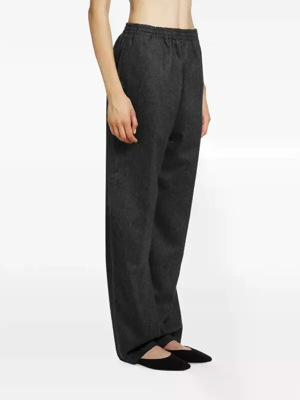 JIL SANDER Elasticated-waistband Wide-leg Trousers
