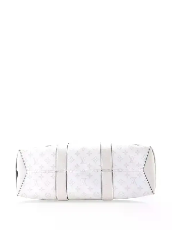 LOUIS VUITTON Weekend Nm Monogram Taigarama Tote Bag