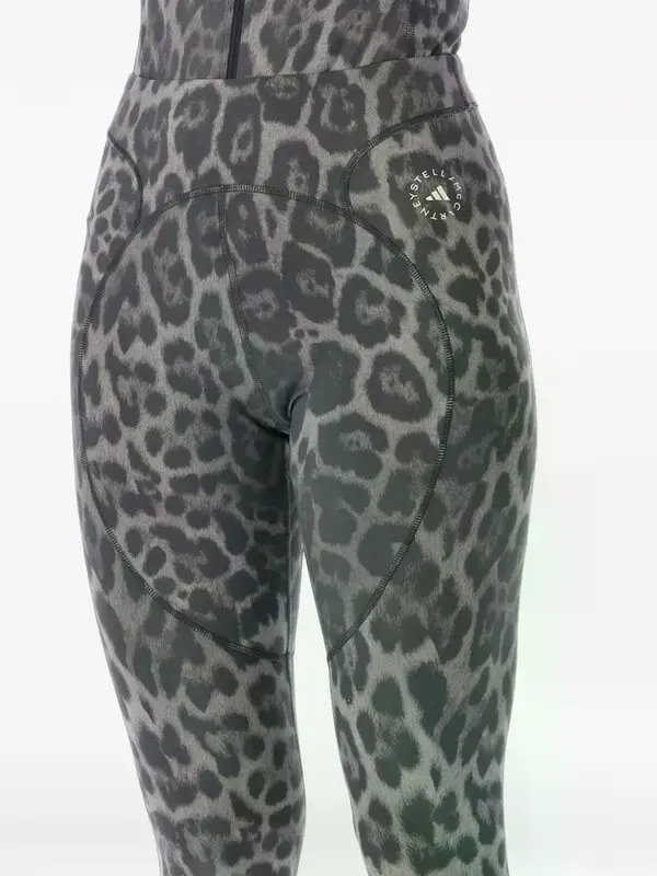 Adidas By Stella McCartney Leopard-print Track Pants