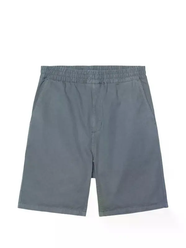 Carhartt Work In Progress Flint Logo-patch Drawstring Shorts
