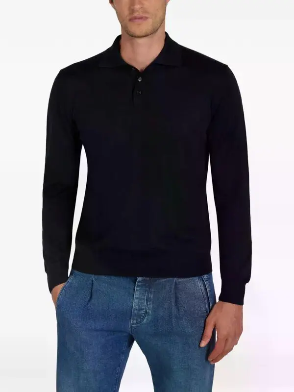 SLOWEAR Zanone Long-sleeve Polo Shirt