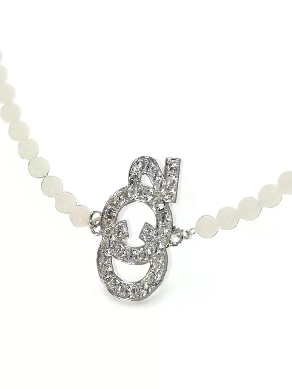 DOUBLET Air Carbon Necklace - Silver