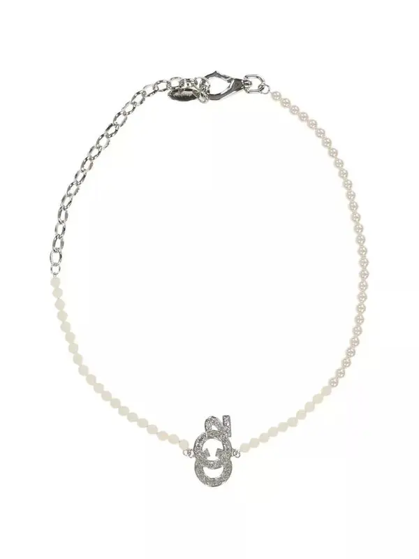 DOUBLET Air Carbon Necklace - Silver