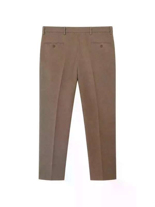 TOMBOLINI Pressed-crease Tailored Trousers