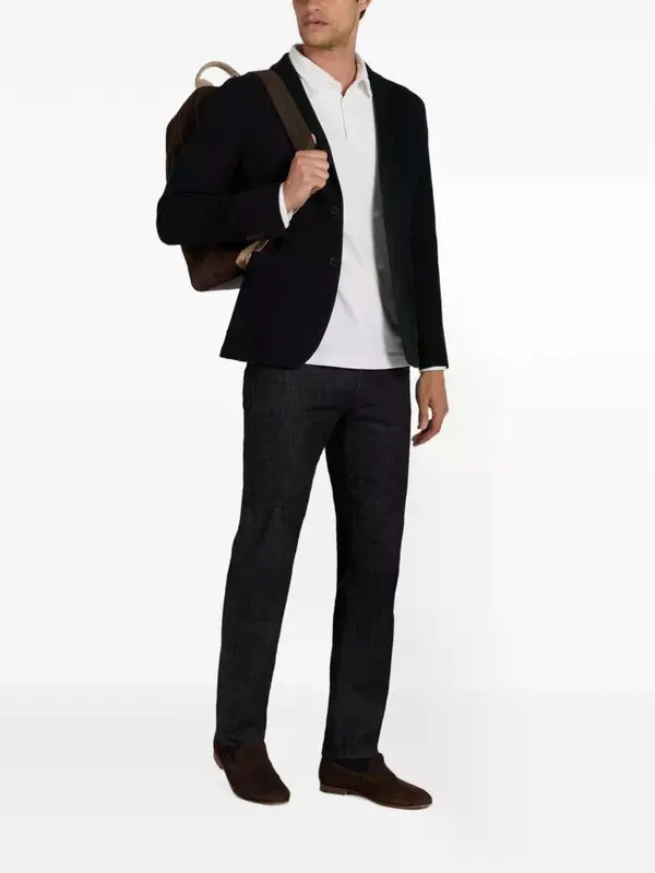 SLOWEAR Incotex Hopsack Slim-fit Blazer
