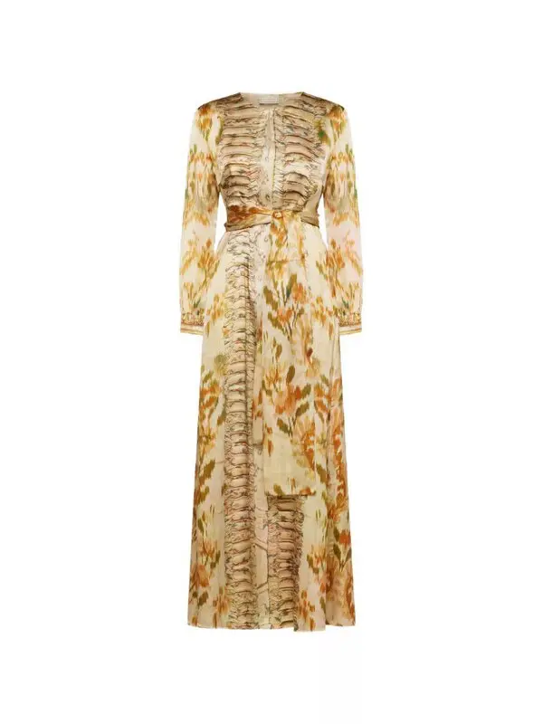 PIERRE-LOUIS MASCIA Mutka Ruffled Maxi Dress