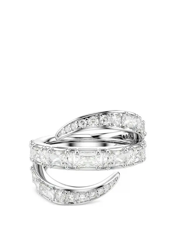 SWAROVSKI Vienna Crystal-embellished Wrap Ring - Silver
