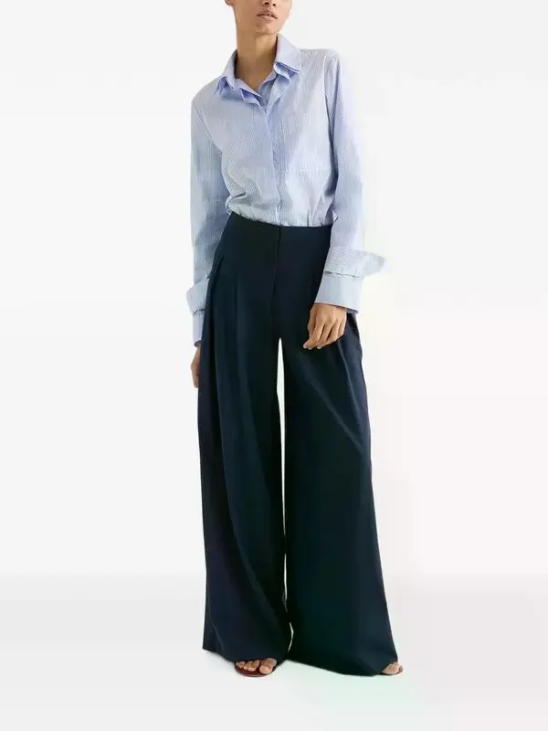TWP Pleated Palazzo Pants