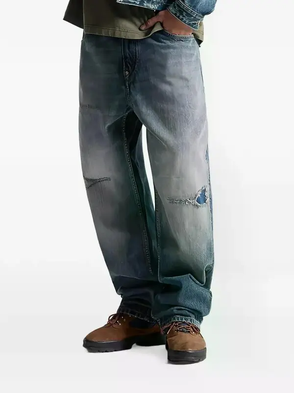 EVISU Daicock Ripped Jeans