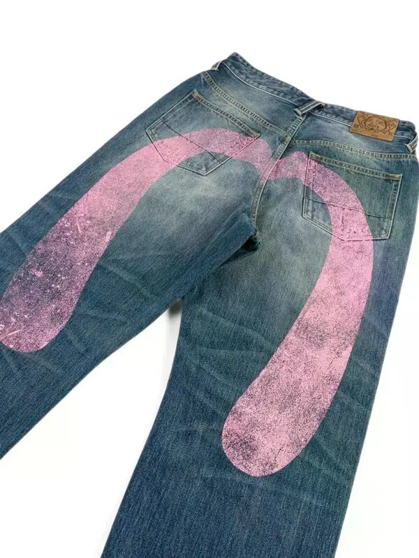 EVISU Daicock Ripped Jeans