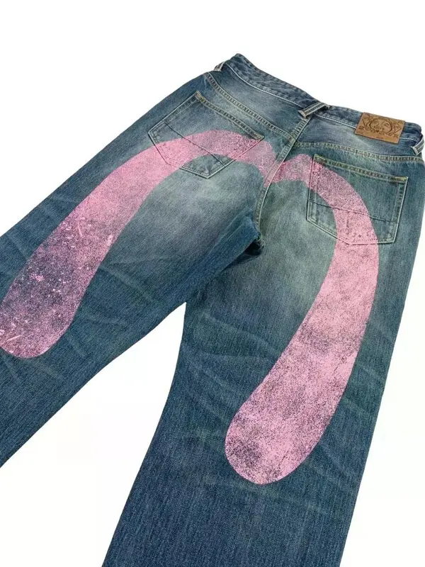 EVISU Daicock Ripped Jeans