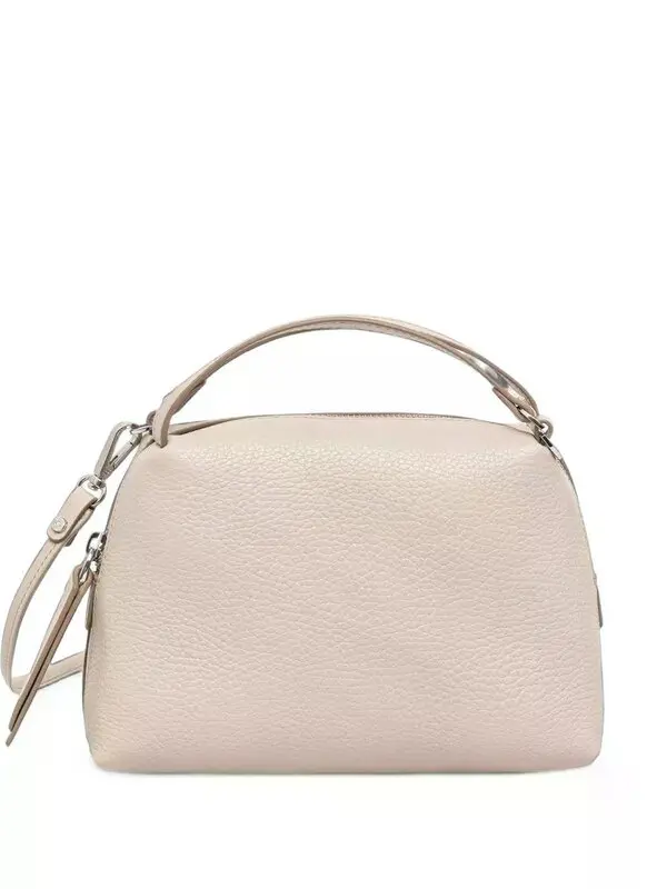 GIANNI CHIARINI Alifa Pebbled Leather Bag - Neutrals