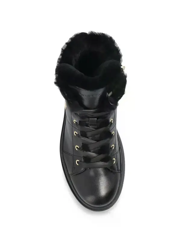 Bogner St. Moritz Leather Combat Boots