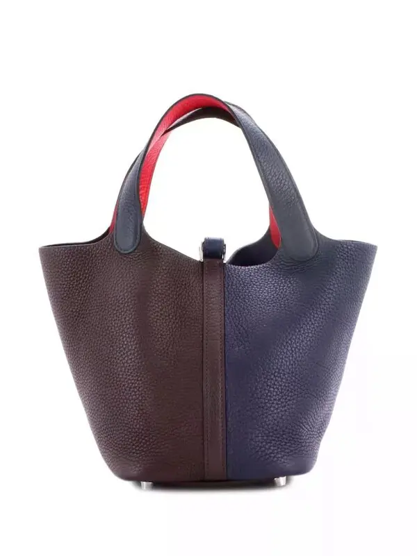Hermès Casaque Picotin Lock Bag Clemence Pm Bucket Bag